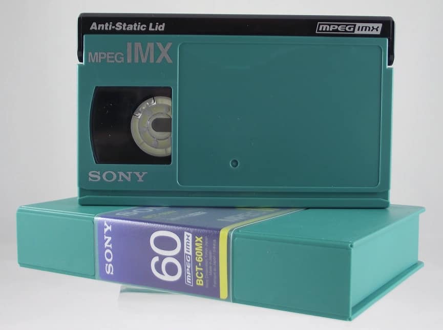 MPEG IMX | Digitalização | Work Video